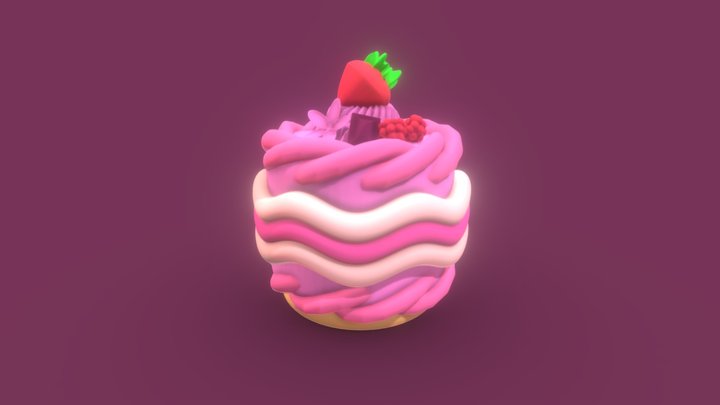 Cake 3D models - Sketchfab