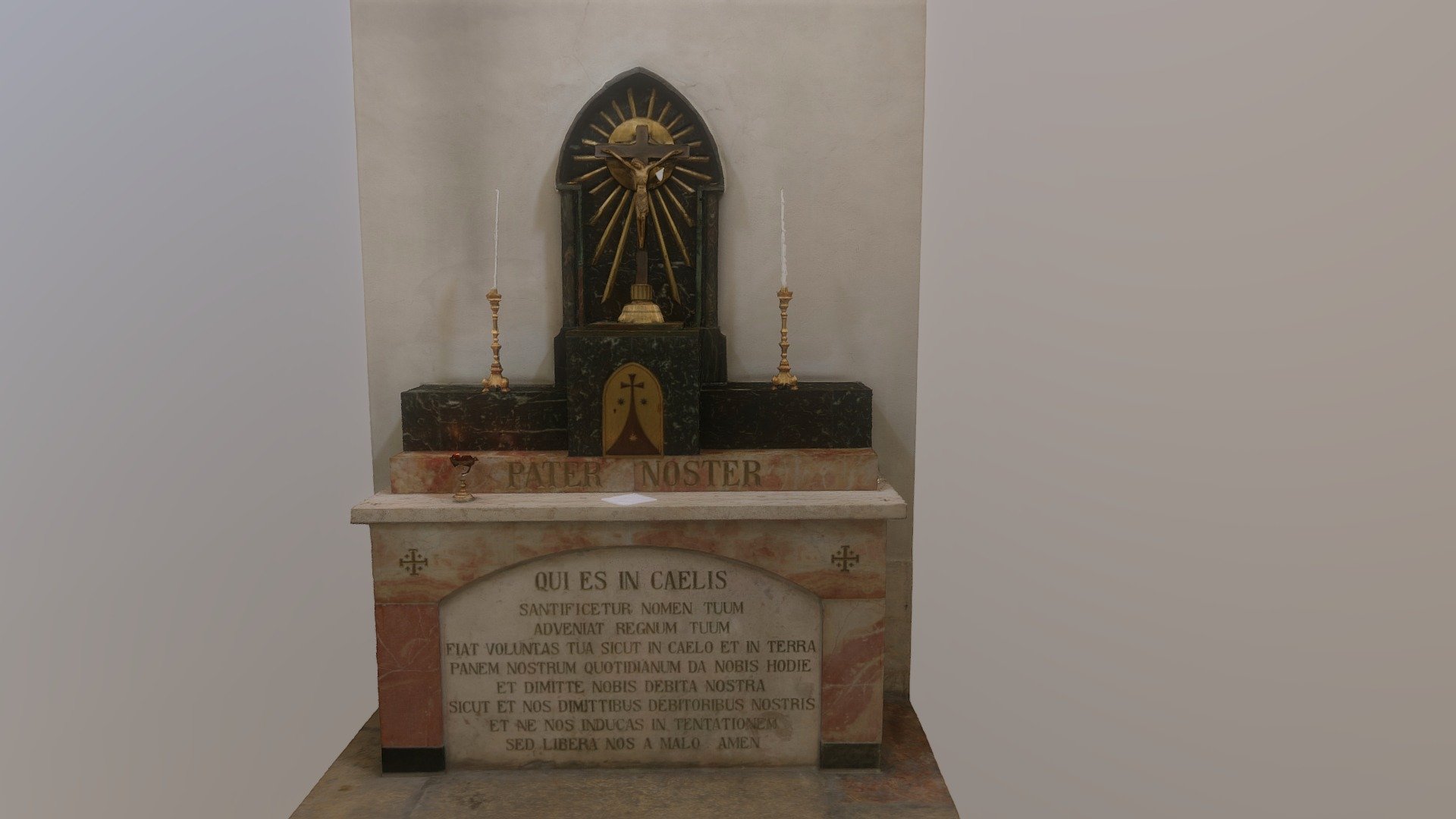 Altar - Pater Noster Church, Jerusalem - 3D model by Scan The City ...
