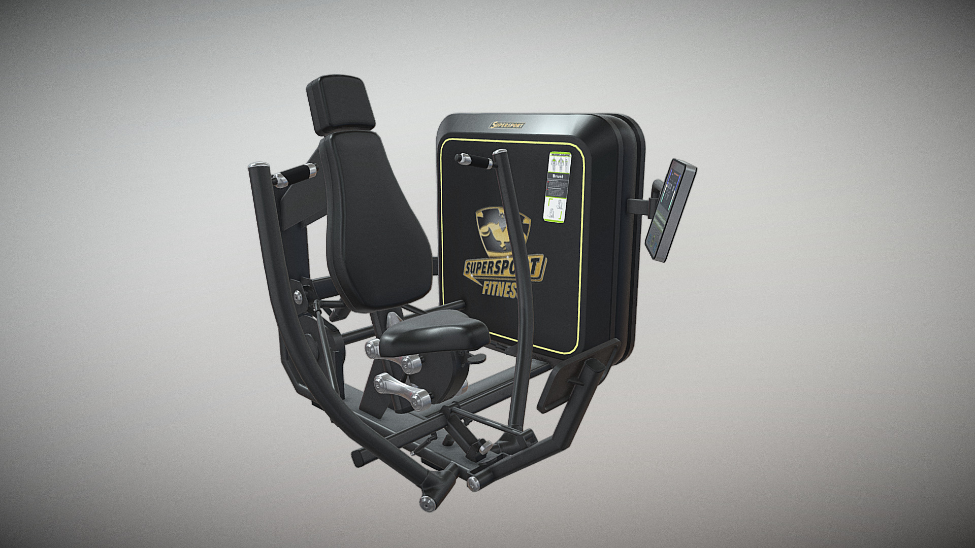 CHEST PRESS - 3D model by supersport-fitness [30994c2] - Sketchfab