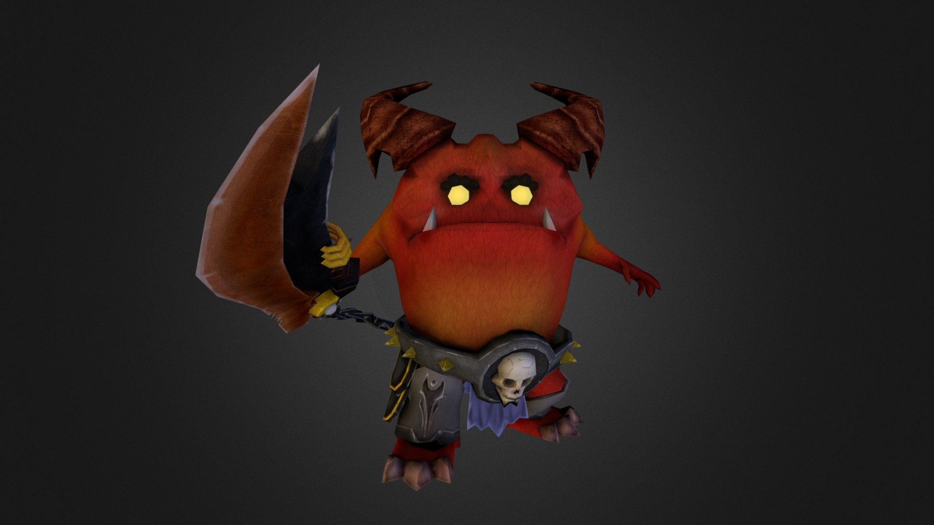 Little Devil - 3D model by Federico Lamartina (@oniongear) [309d63c ...