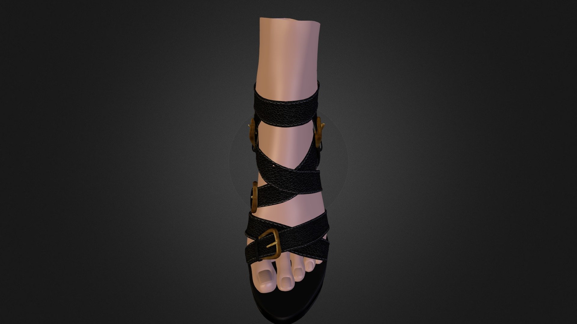 Girl_Sandal_01 - 3D model by vikas3dfreelancer [309f625] - Sketchfab