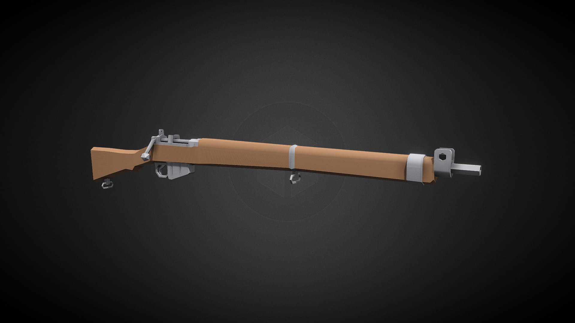 Enfield Rifle - 3D model by Drakeling Labs (@drakelinglabs) [309f92b ...