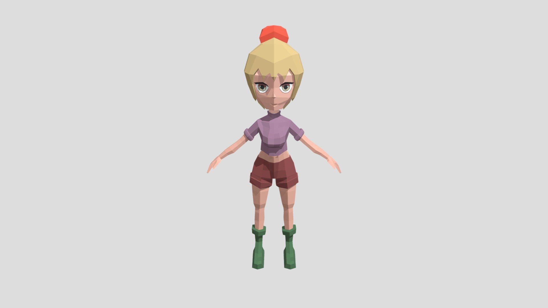 beauty girl - Download Free 3D model by Ahmed.Raaed [30a0c34] - Sketchfab