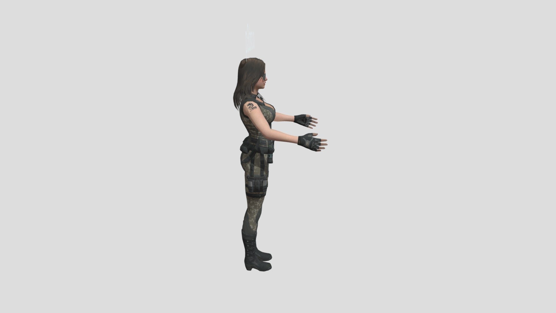 Female_Red02Viper - Download Free 3D model by Eiururudq ...