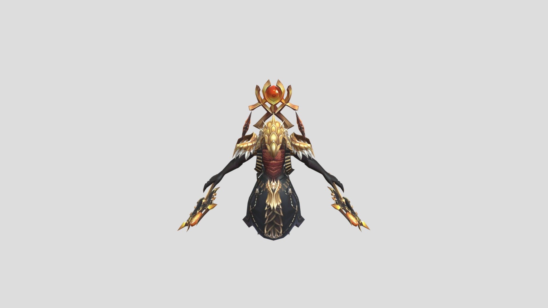 Monster_ Lizardman_ Mage Super Elite King's raid - Download Free 3D ...