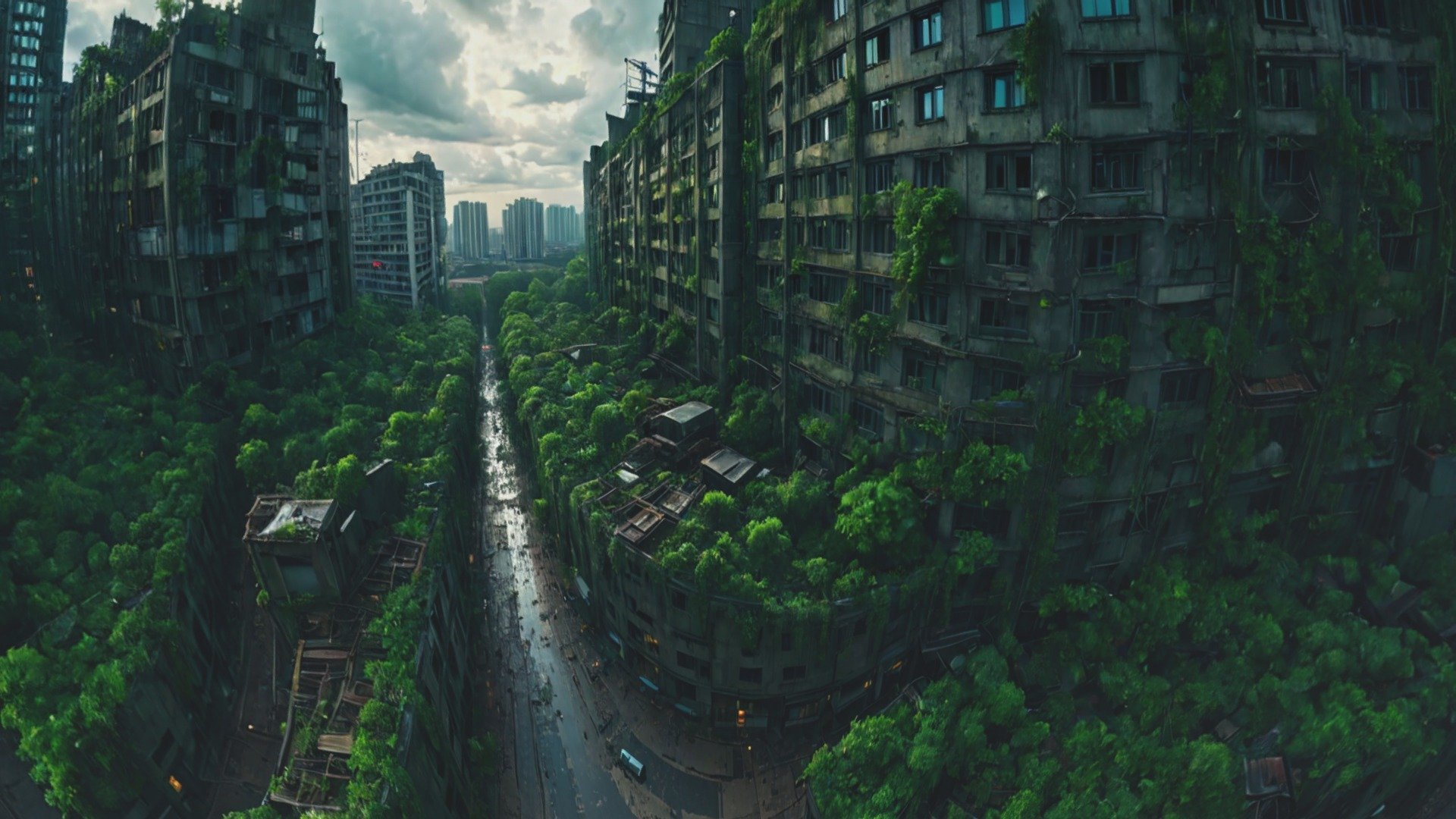 HDRI Post-Apocalyptic Panorama A - Buy Royalty Free 3D model by Ionut81 ...