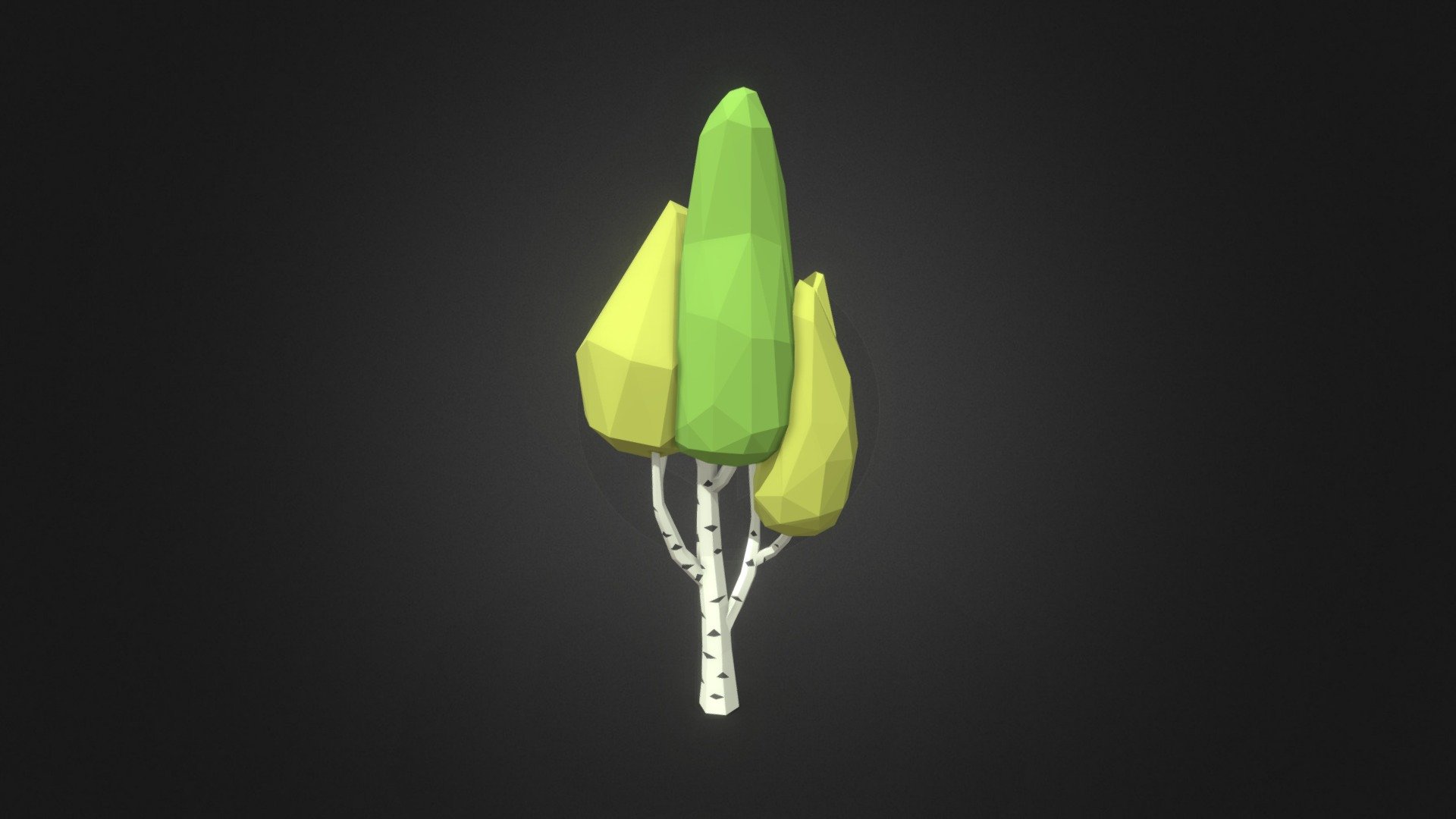 Low Poly Tree - 3D model by ARKBlender (@ARKS-3D-Studio) [30a3056 ...
