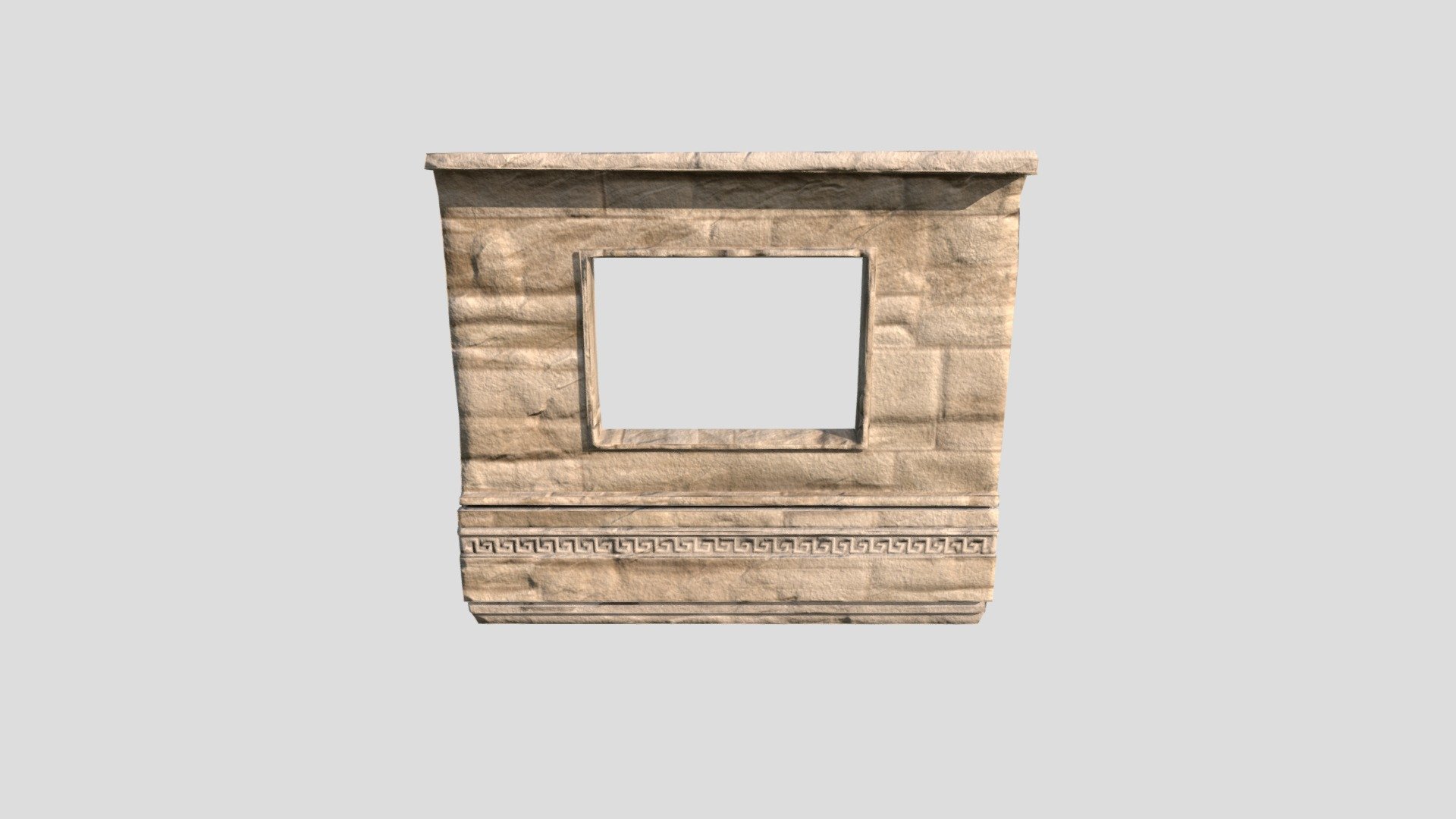 Wall - Download Free 3D model by berkinozbatir [30a3cbd] - Sketchfab