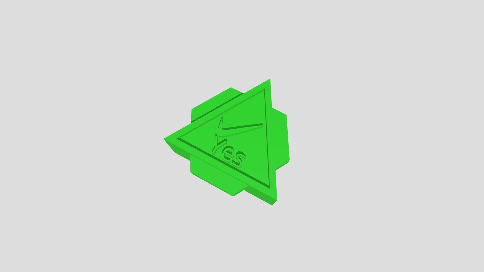 Yes V3 - 3D model by B3DLab [30a4a9e] - Sketchfab