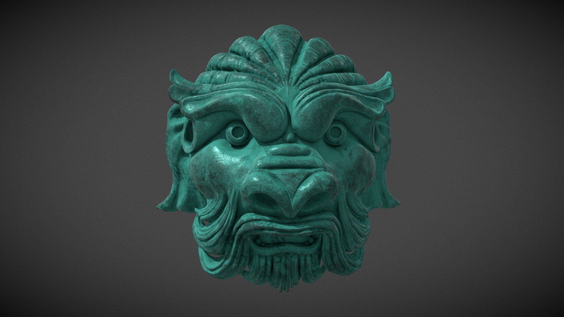 Sea Creature Fountain Head - Buy Royalty Free 3D model by HM3Dimension ...