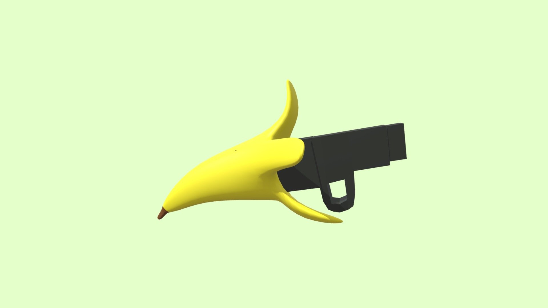Bananagun - 3D model by saranav [30a7089] - Sketchfab