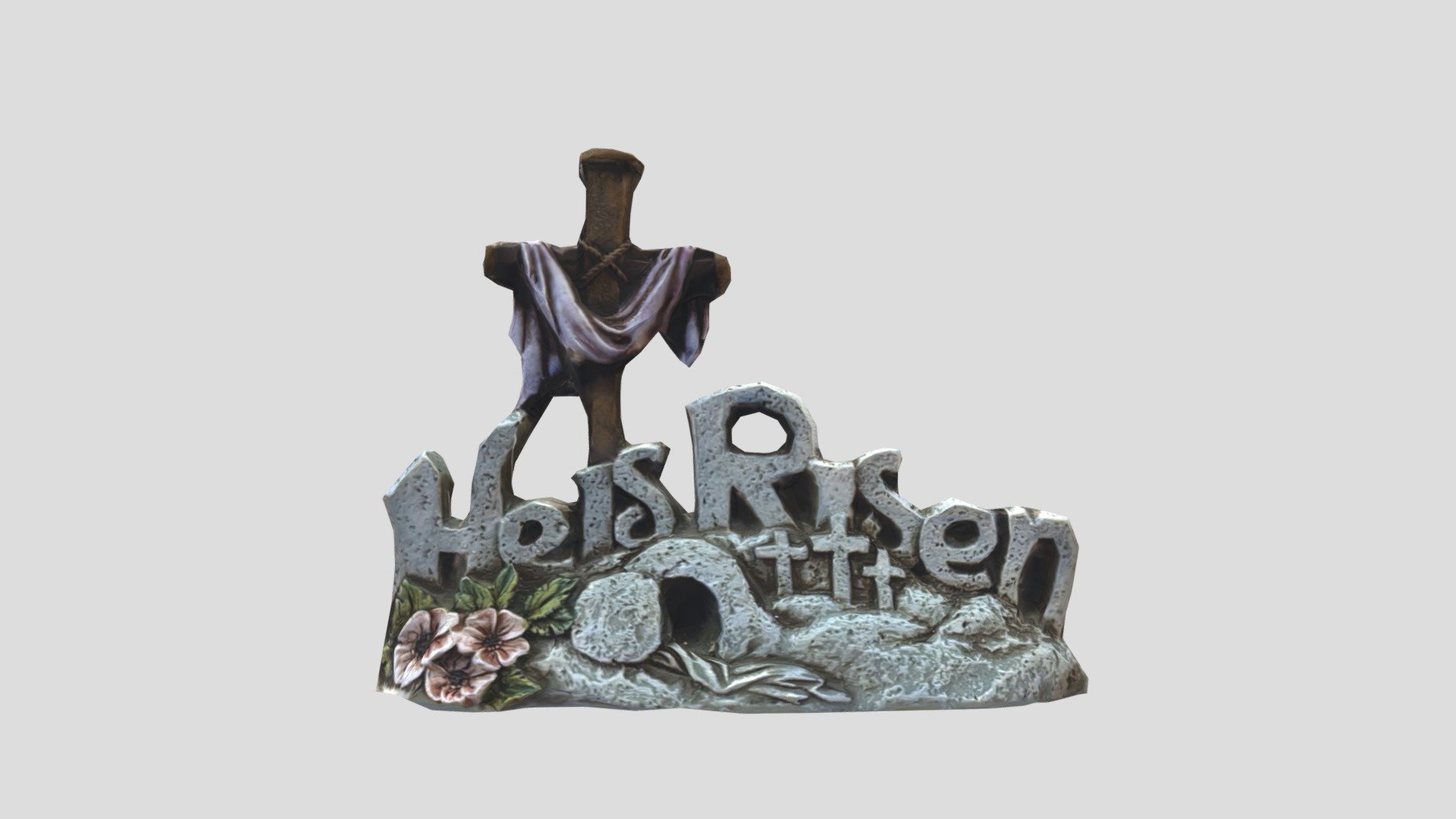 He is Risen Statue - Download Free 3D model by David Wigforss (@dwigfor ...