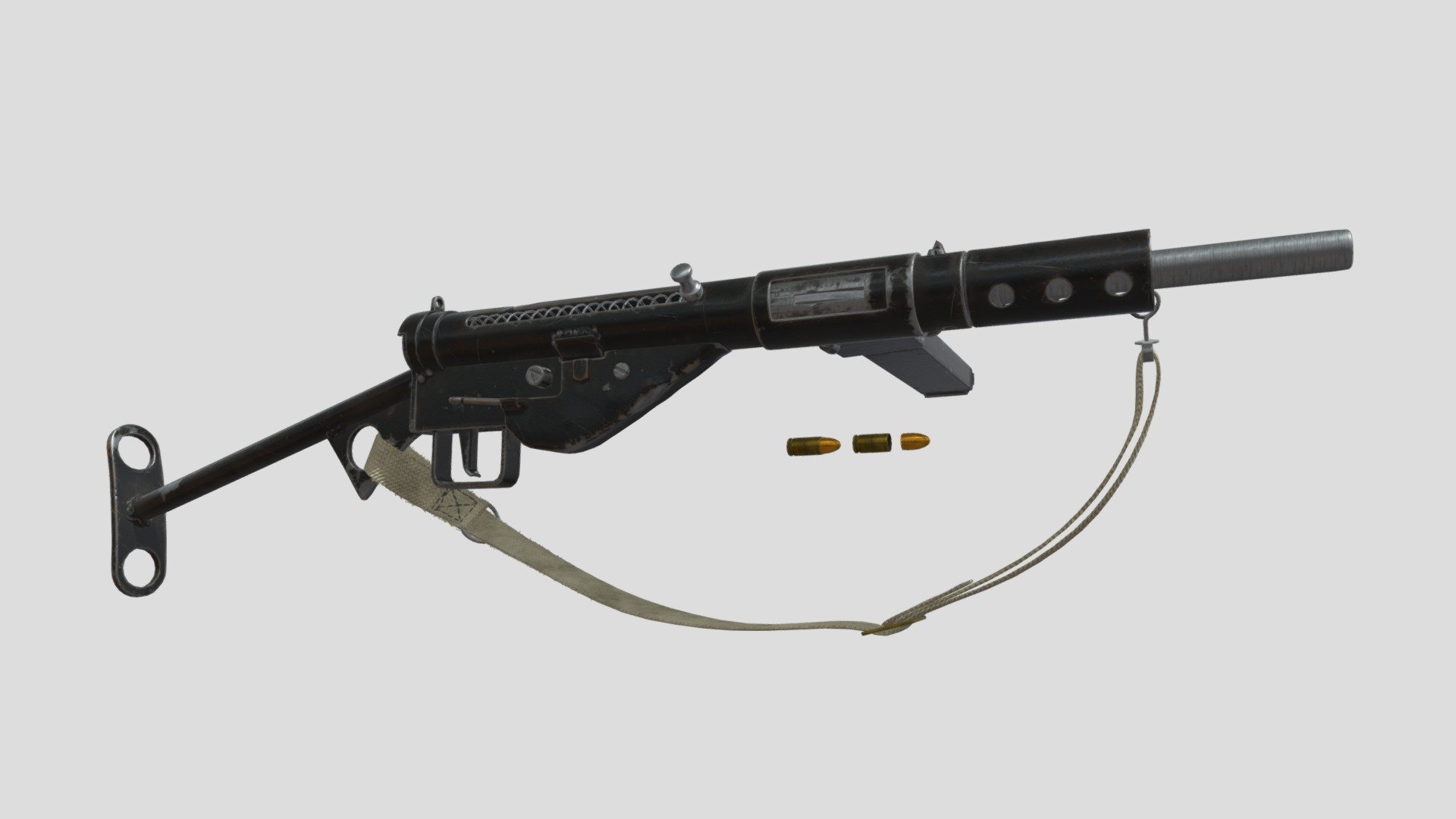 STEN MKII - 3D model by Igor_Baskin [30a7a53] - Sketchfab