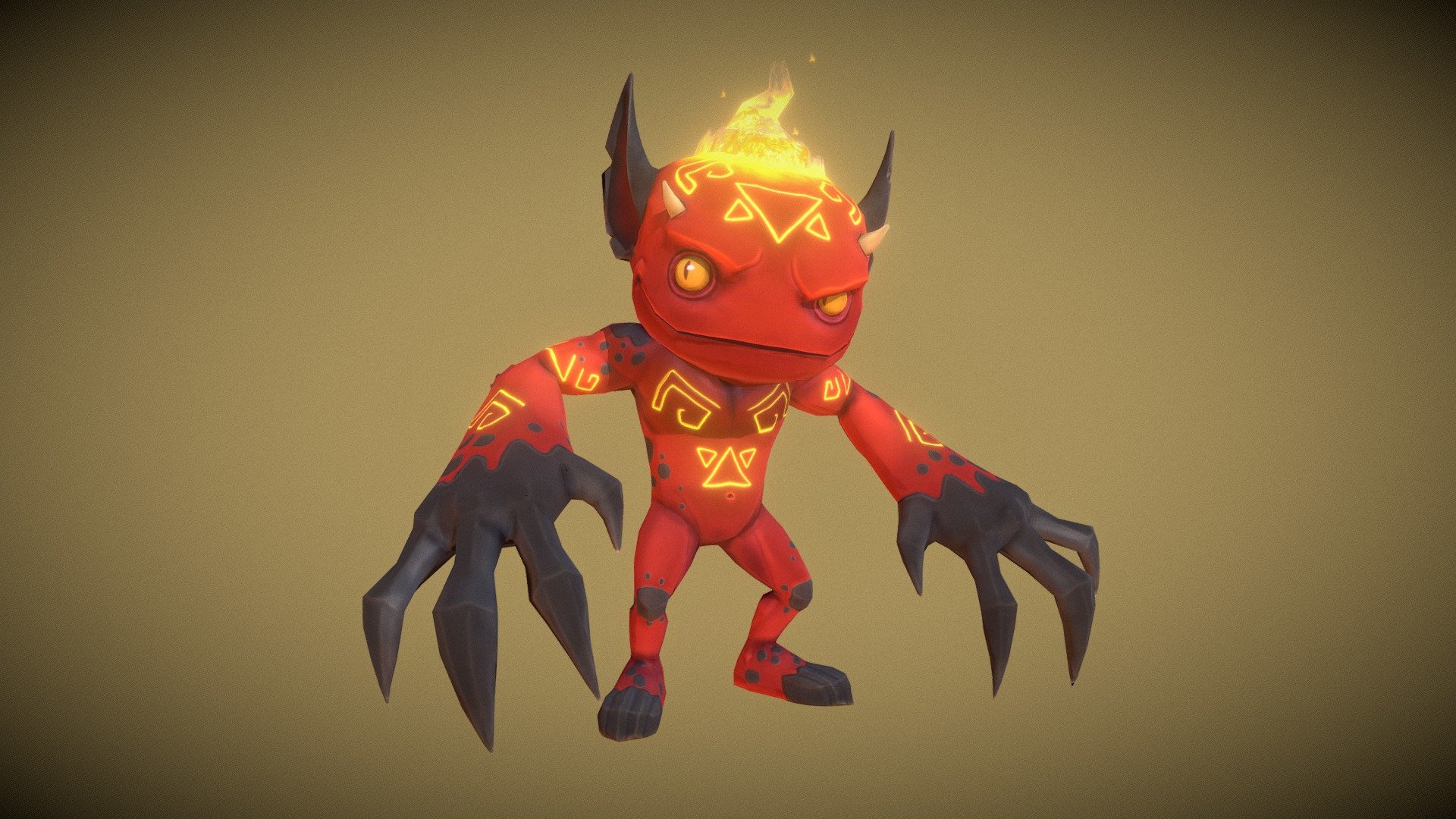 Imp - Diablillo - 3D model by Juan Pablo (@jpls703) [30a8391] - Sketchfab