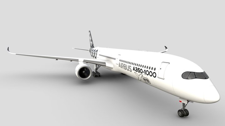 A350-1000 3D models - Sketchfab