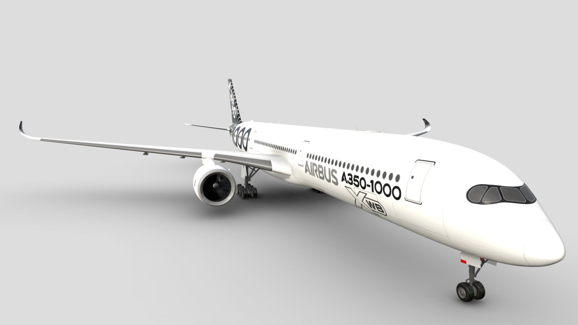 A350-1000 Updated (WIP) - 3D model by N.S STUDIOS (@N.S-STUDIOS ...