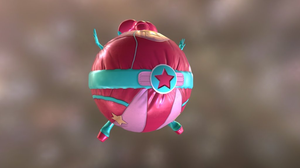 STELLA Amazing Space Cadette - Ball Stella - 3D model by Anthony Sirac ...
