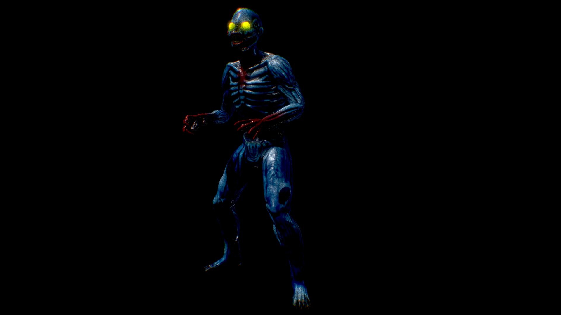 Zombie man:Attack - 3D model by Adamh5 [30ab403] - Sketchfab
