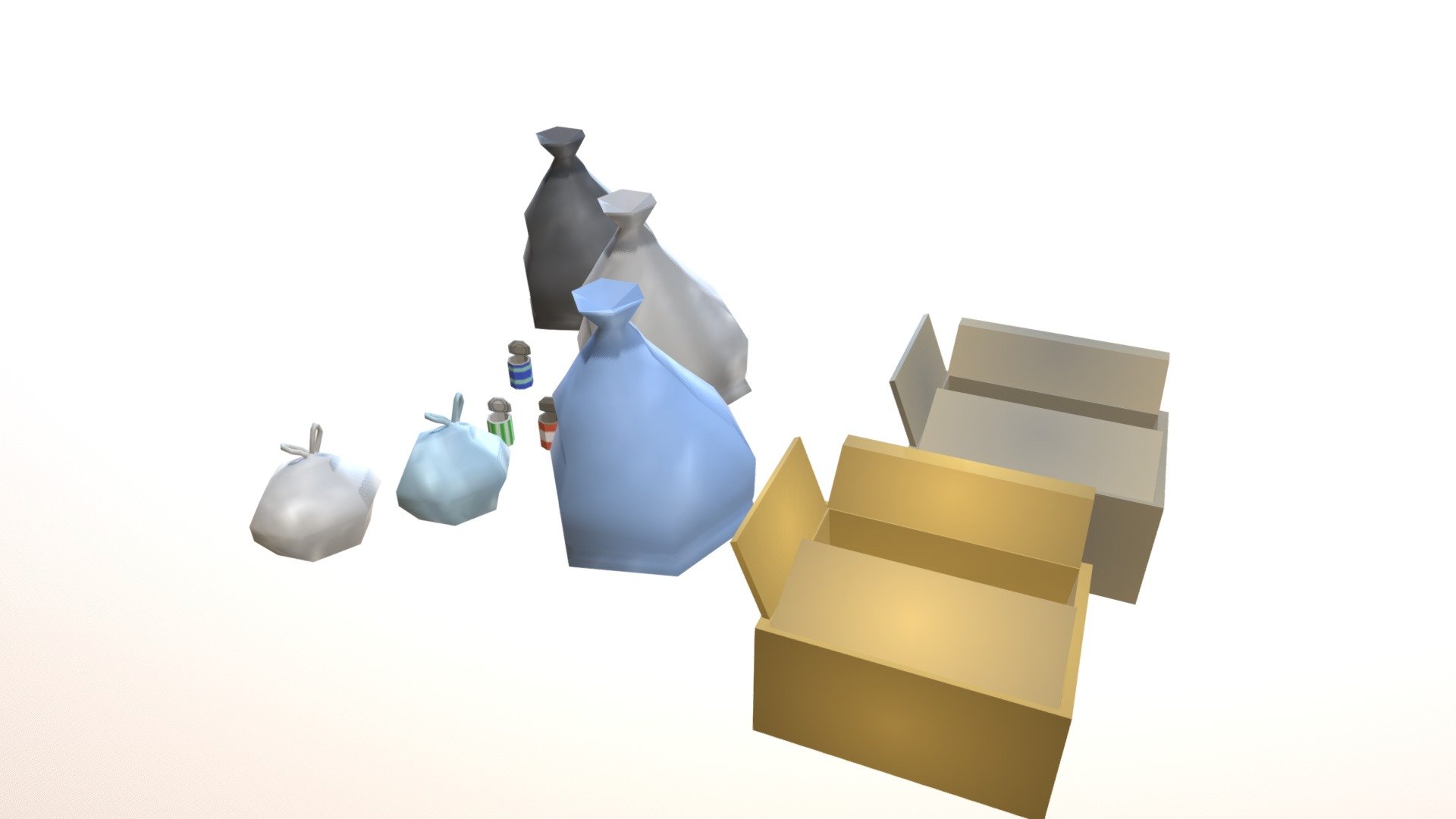 Lixo - 3D model by Hygor Augusto (@hygor.augusto) [30abc30] - Sketchfab