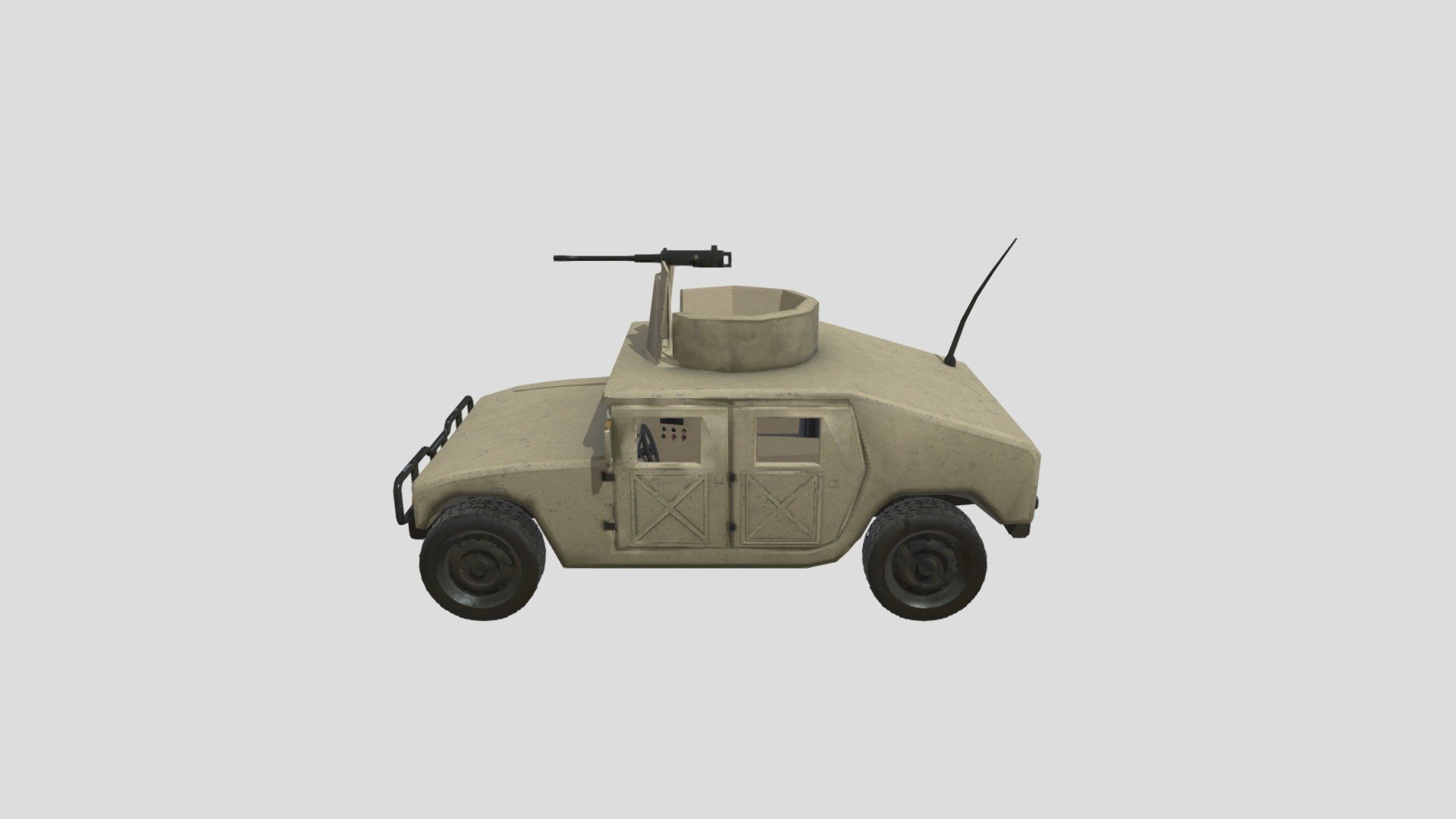 humvee - 3D model by George888 [30abfcf] - Sketchfab