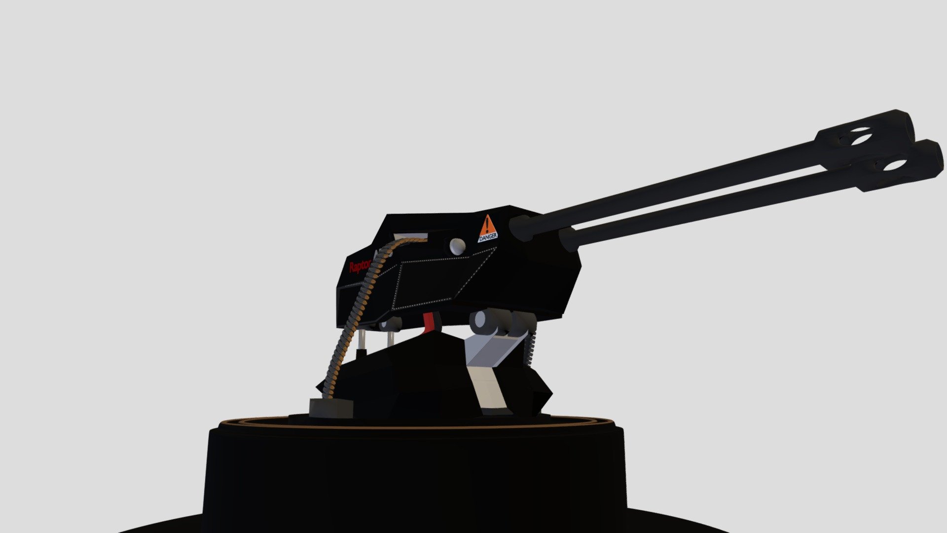 machine gun turret - 3D model by Whild old man (@arthant485) [30acb1d ...
