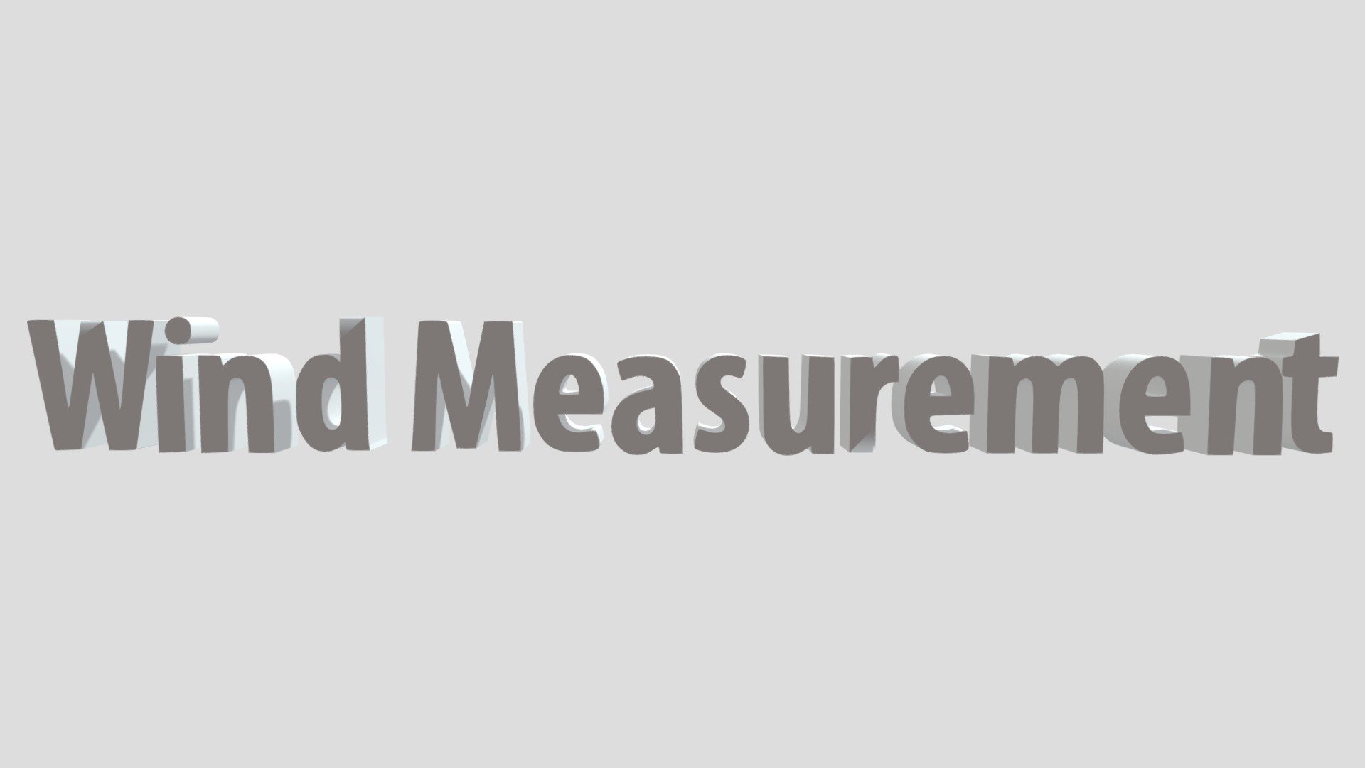 Wind Measurement - Download Free 3D model by nicmitham [30adce3 ...