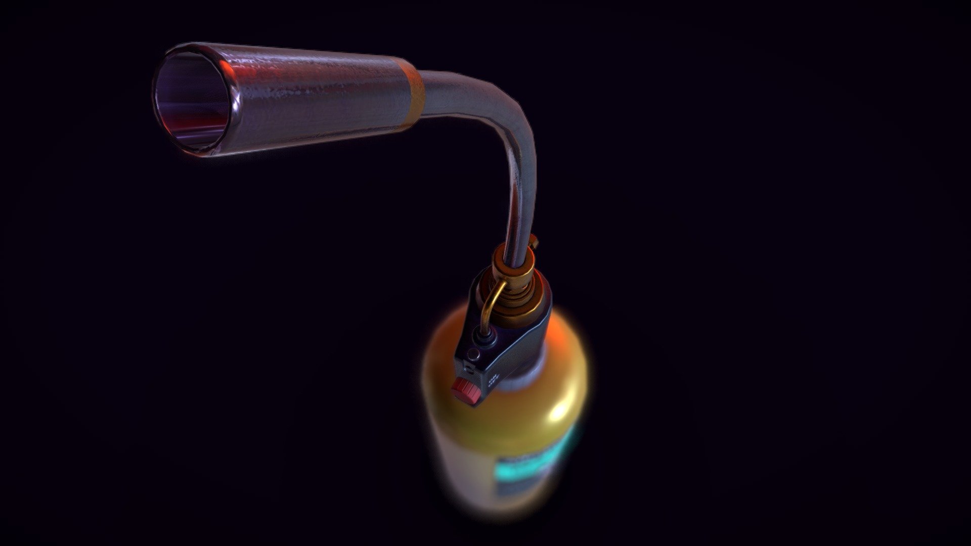 Blowtorch - 3D model by Maxwell Walton (@MaxwellWalton) [30aea4b ...
