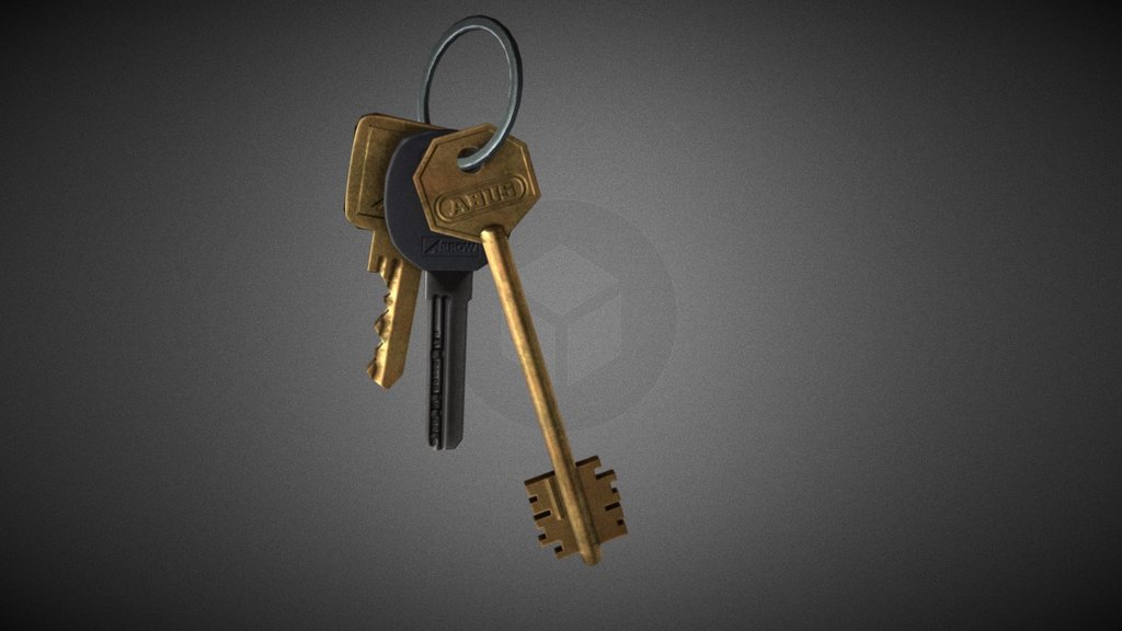 door keys - Download Free 3D model by artemtem [30afb0d] - Sketchfab