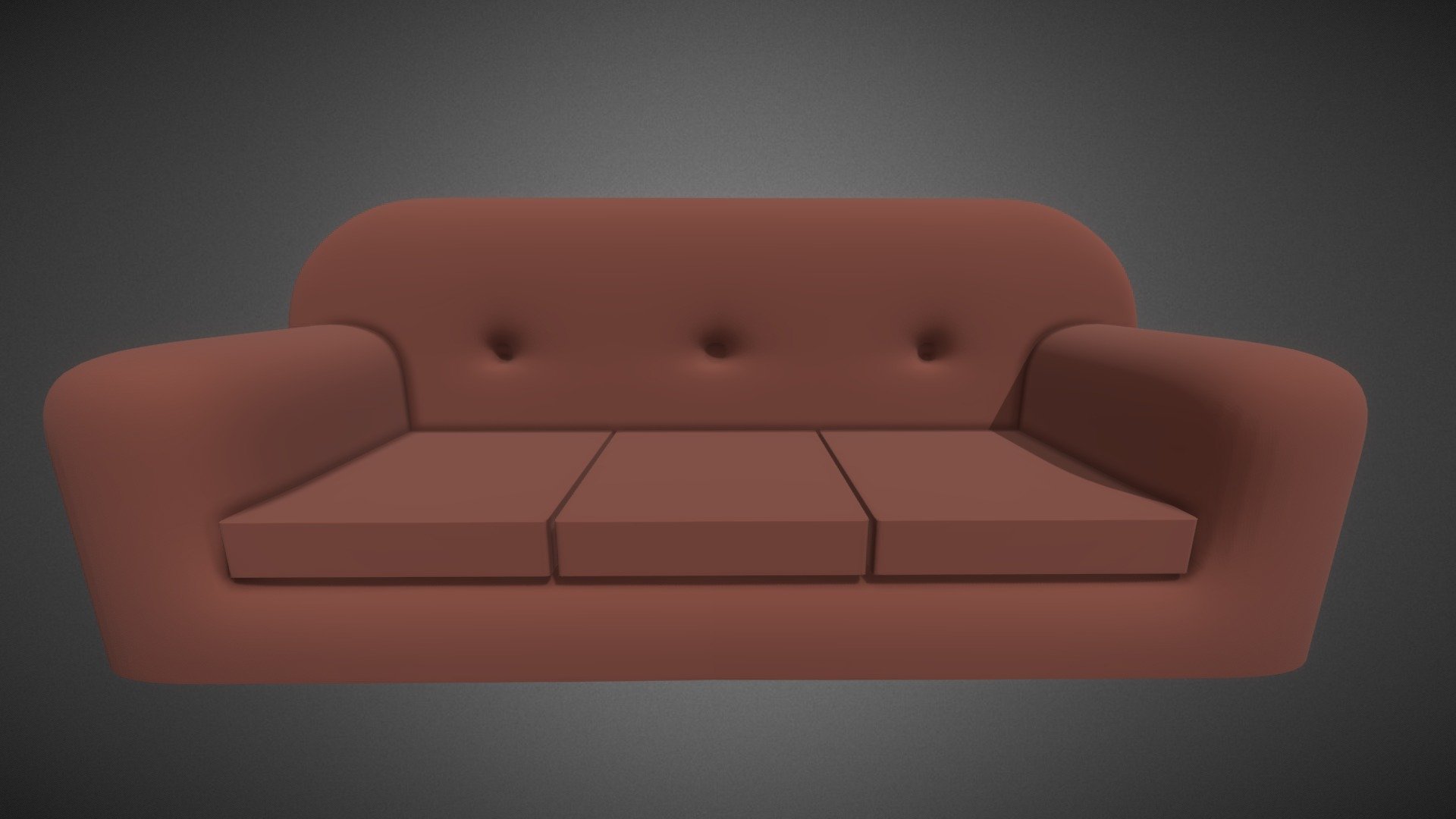 Sofa, from 'The Simpsons' - Download Free 3D model by AiCherry ...