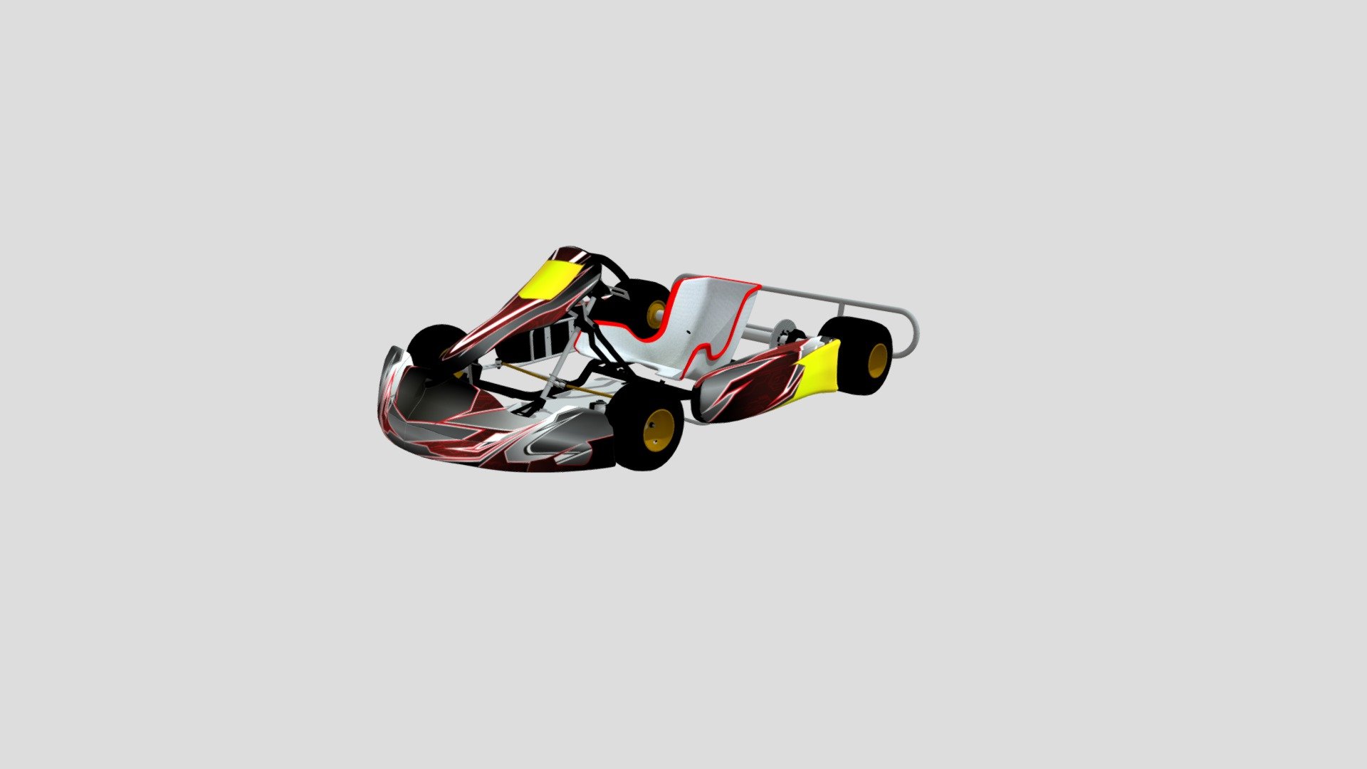 Kart - 3D model by jwkartgraphics [30b1365] - Sketchfab
