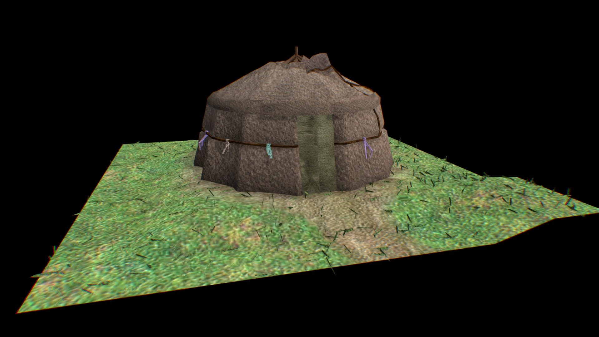 Ancient yurt - Download Free 3D model by Mikhail Antonov (@xeofox ...