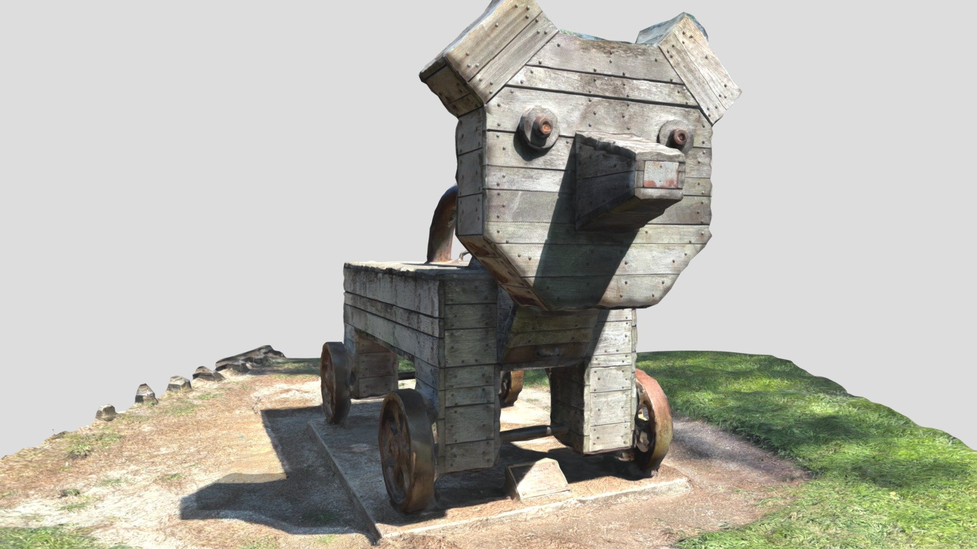 Raw Scan - Bear Sculpture 2022 - 3D model by TOONY (@SuperOni) [30b3e11 ...