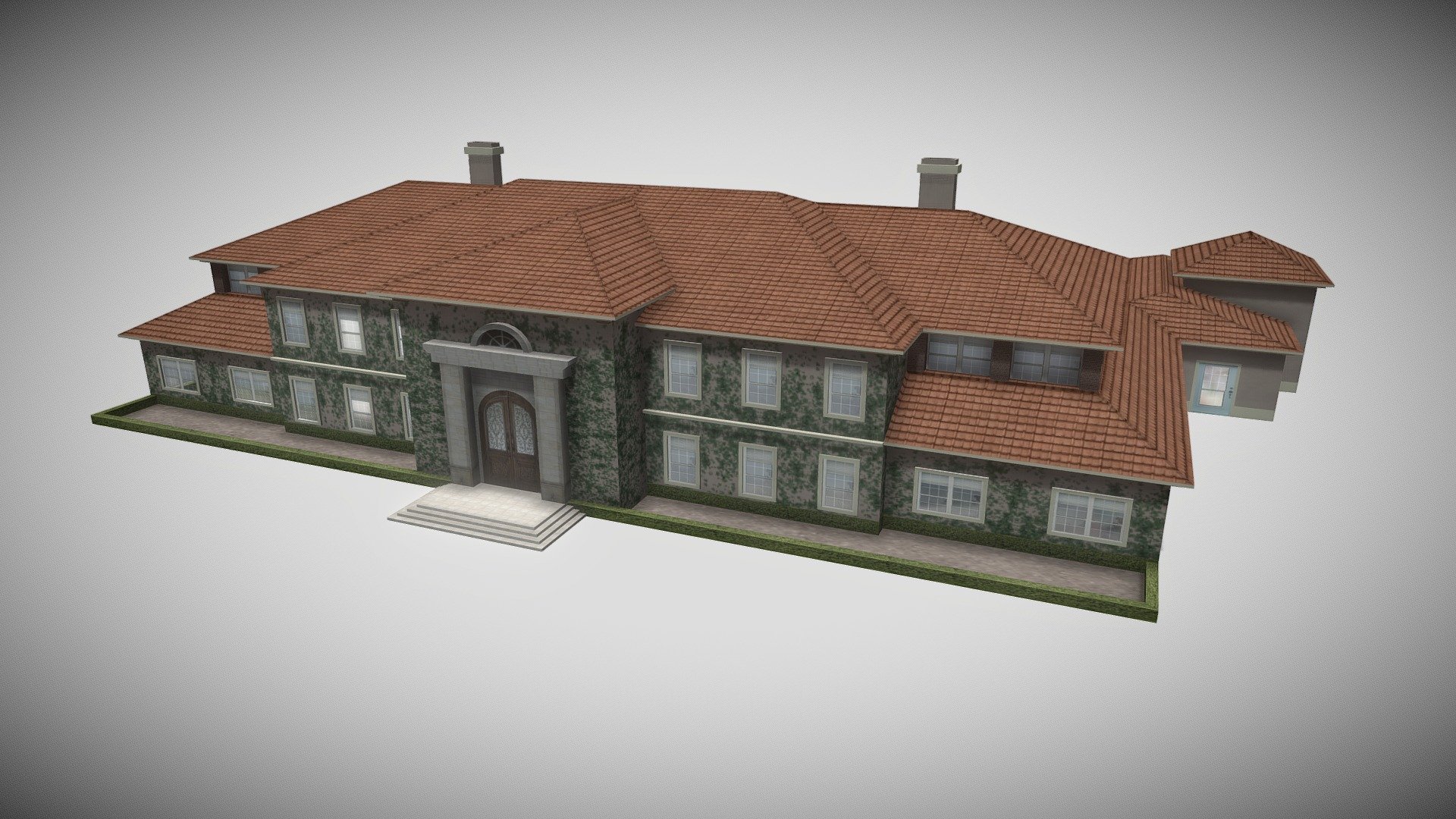 Mansion 2 - Download Free 3D model by aitortilla01 [30b4045] - Sketchfab