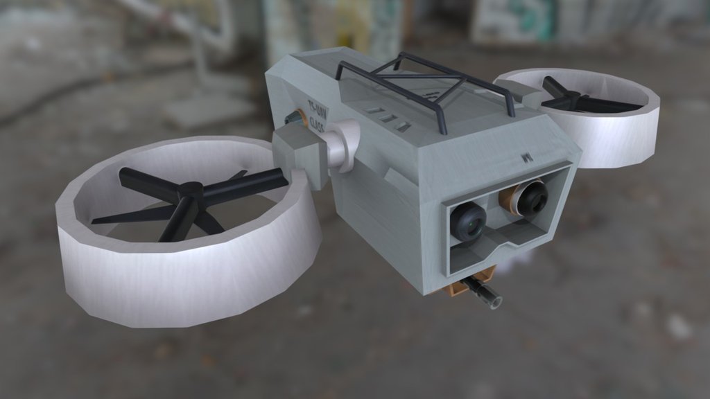 UAV - 3D model by pringlesandwich [30b4d33] - Sketchfab