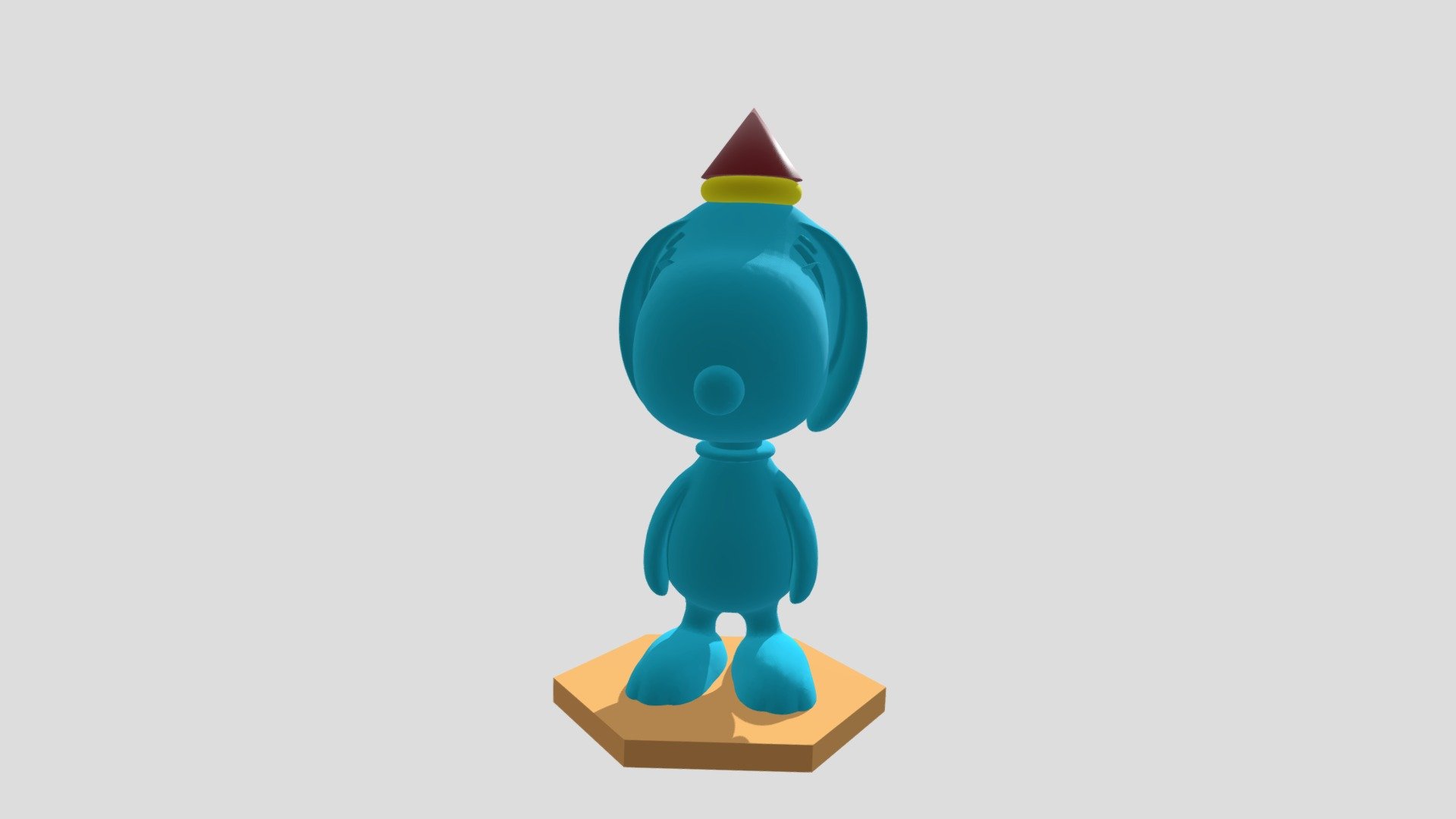 Snoopy - 3D model by MonicaArgumedo [30b4ea9] - Sketchfab