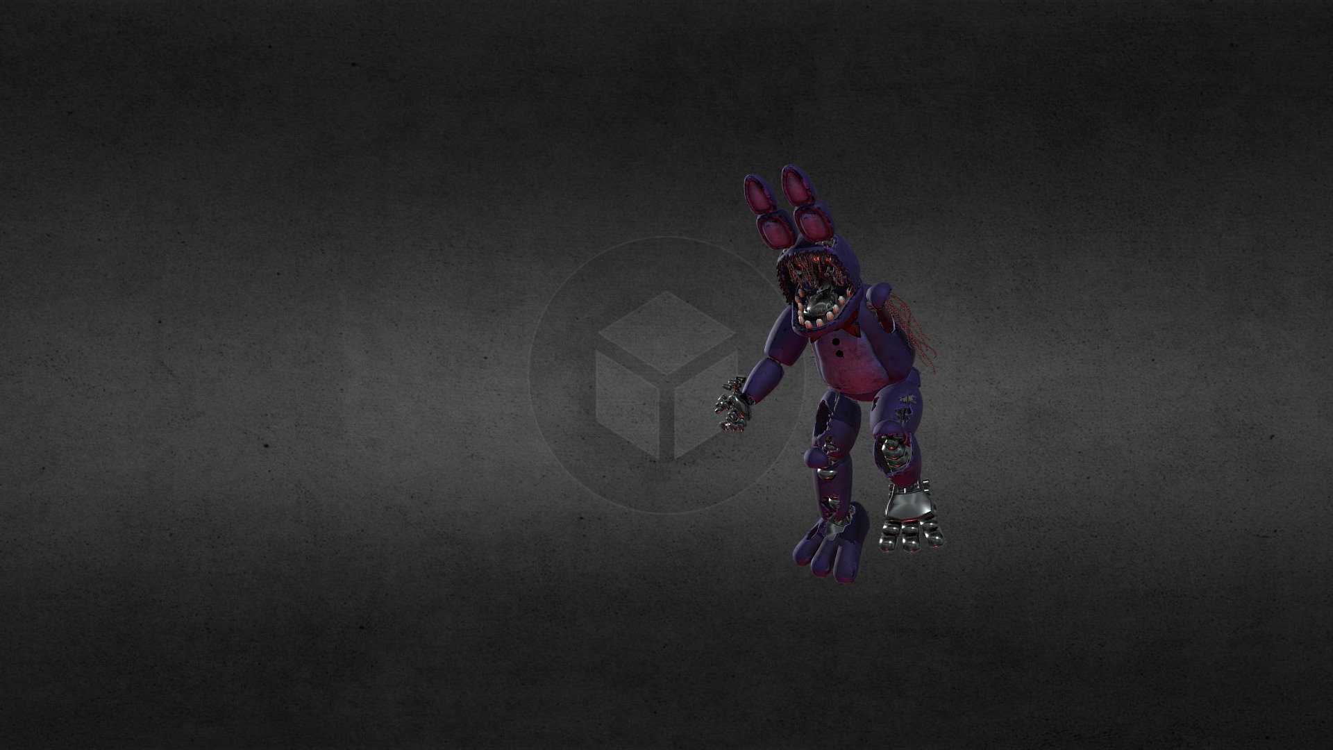 withered-bonnie-run - 3D model by NeonBlueLolbit [30b60c7] - Sketchfab