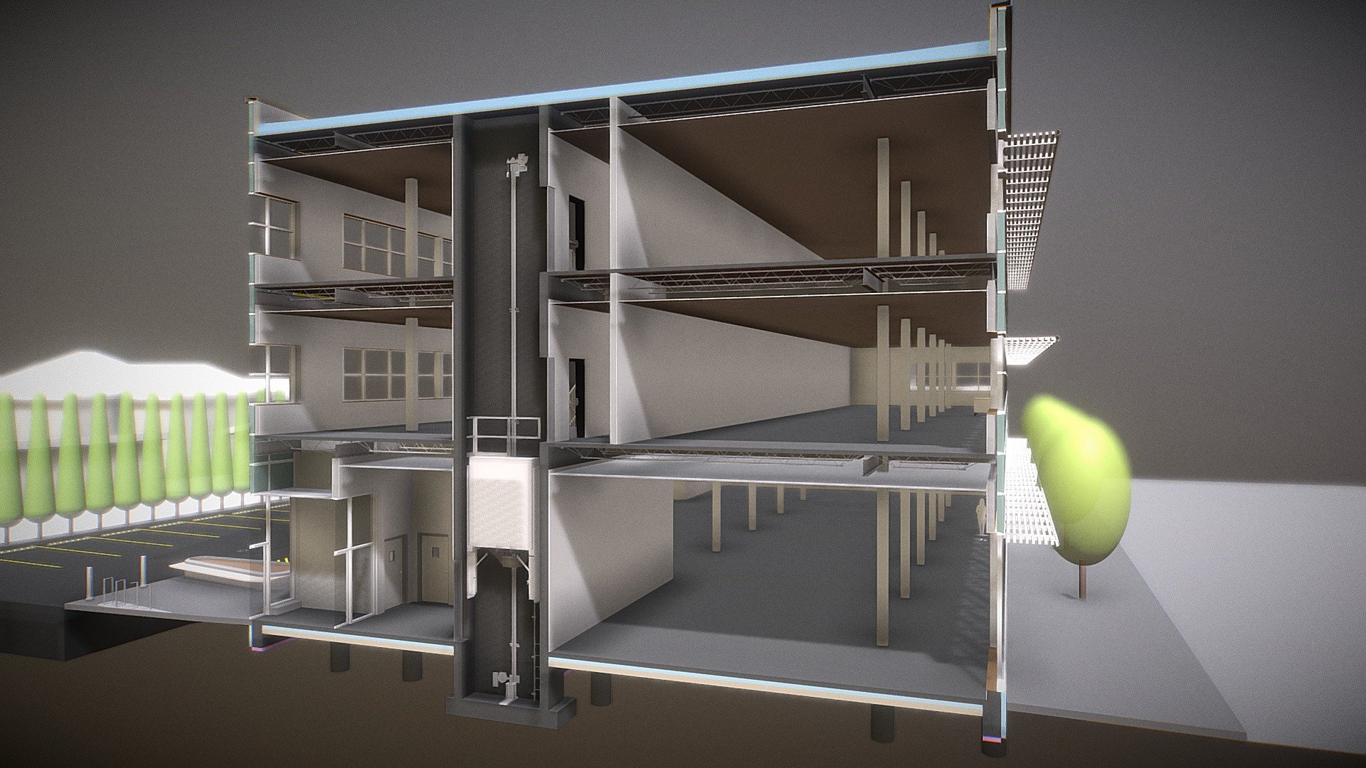2024 DEMO BUILDING SECTION BOX - 3D model by TRUSS3D [30b67d5] - Sketchfab