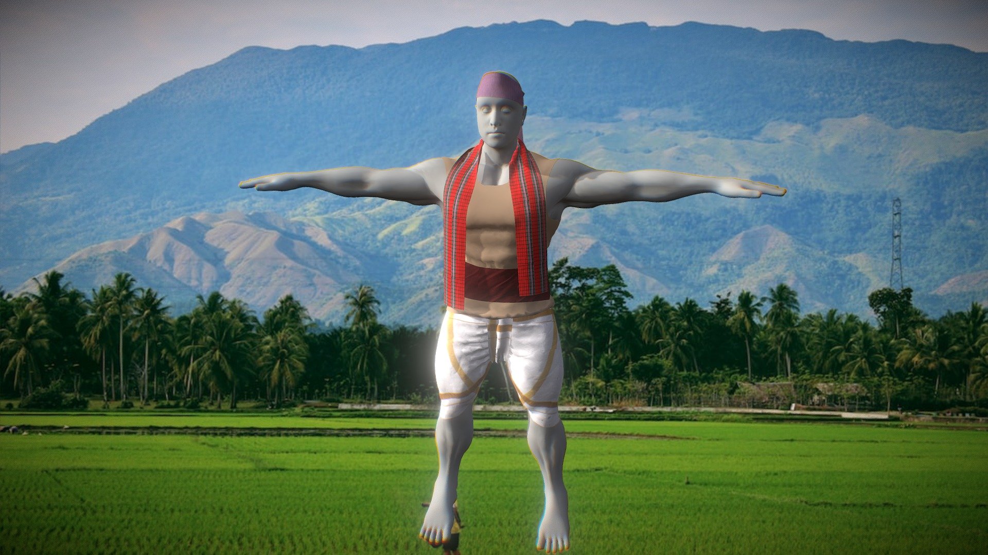 INDIAN - FARMER- SHETKARI - Download Free 3D model by 37omkar ...