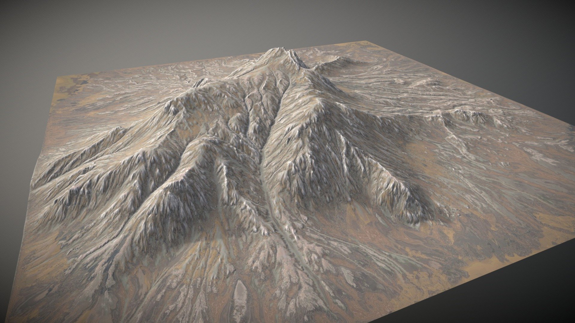 Textured-hill - Download Free 3D model by hirnlaich [30b6de4] - Sketchfab