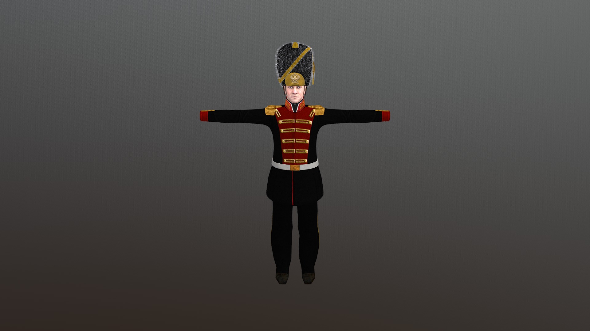 Tier 1: Life Guards officer - 3D model by izzi_totalf [30b76d1] - Sketchfab