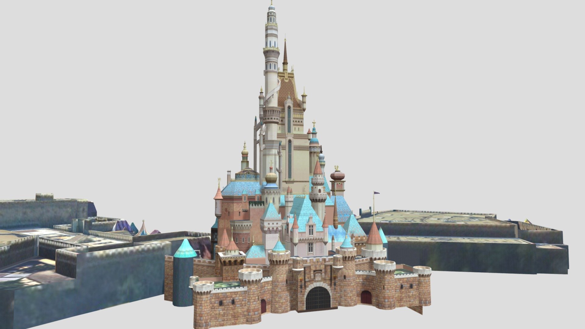 Disneyland Resort 10-NW-20D B222481923801062A0 - Download Free 3D model by patrick.young ...