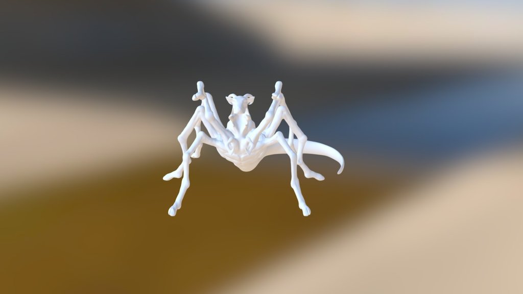 Spidergoat Madness4 - 3D model by kaspar.kh [30b7f7f] - Sketchfab
