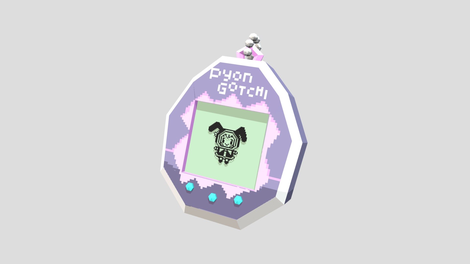 Pyongotchi - 3D model by MurkyJackson [30b85a1] - Sketchfab
