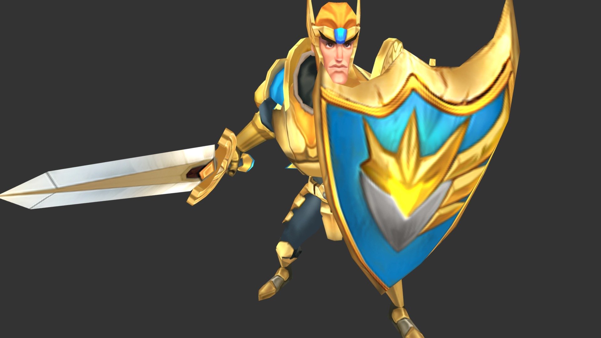 Hero Knight (animation clips / takes) - 3D model by James Lashmar ...