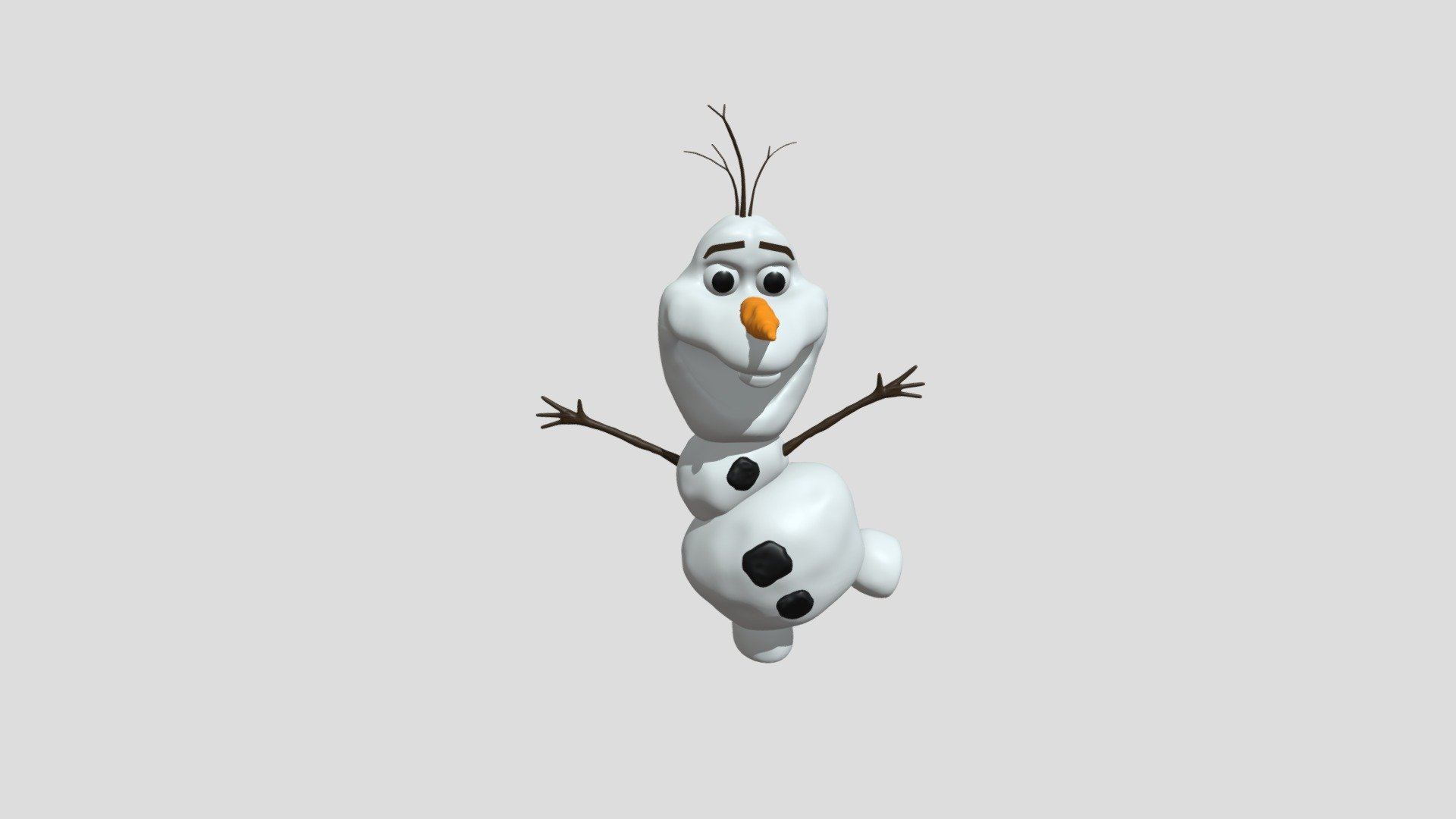 Olaf from frozen - Download Free 3D model by gumblin [30b89e5] - Sketchfab
