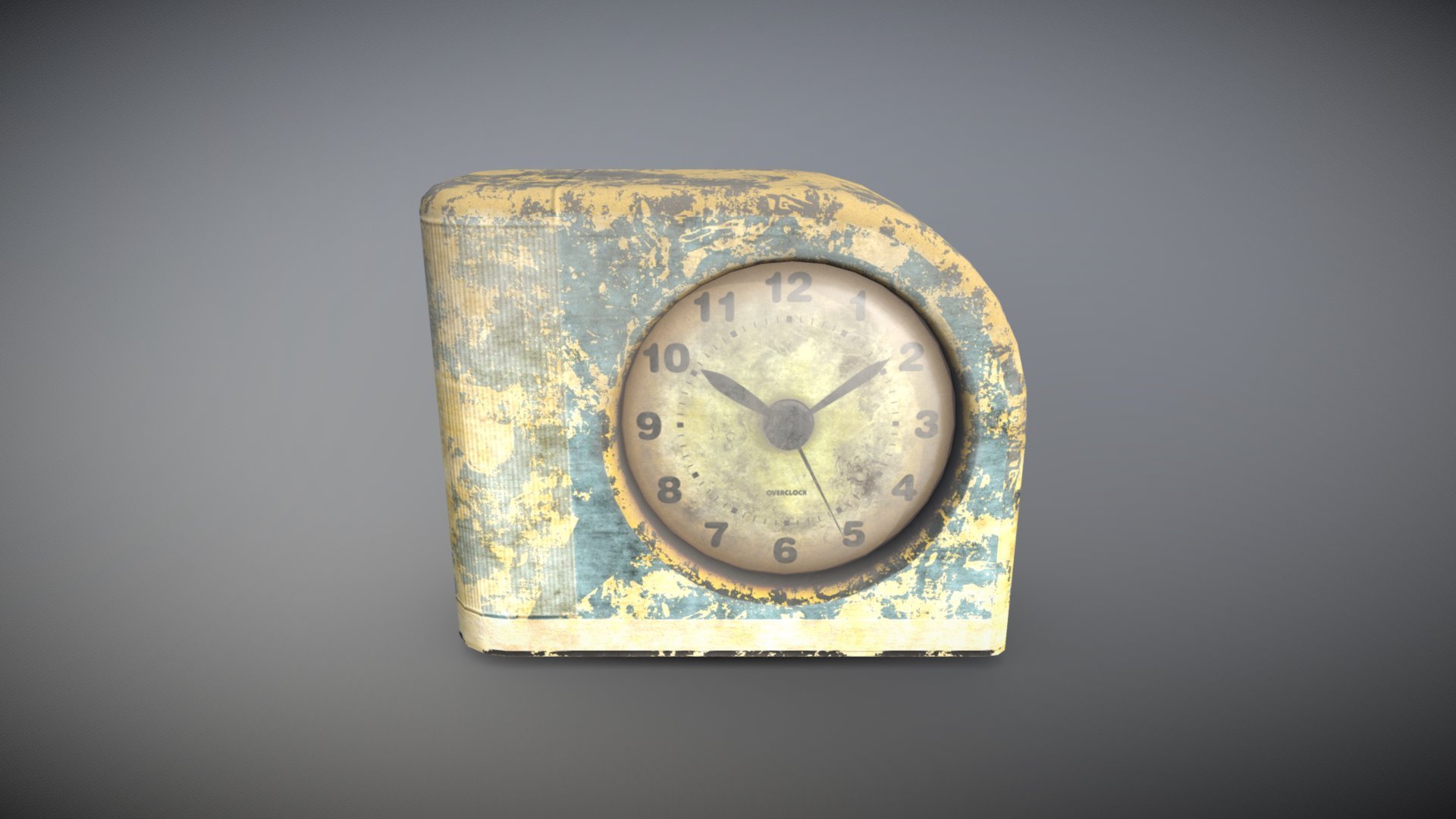 Dirty desktop clock 14 of 20 - Buy Royalty Free 3D model by Szántai ...