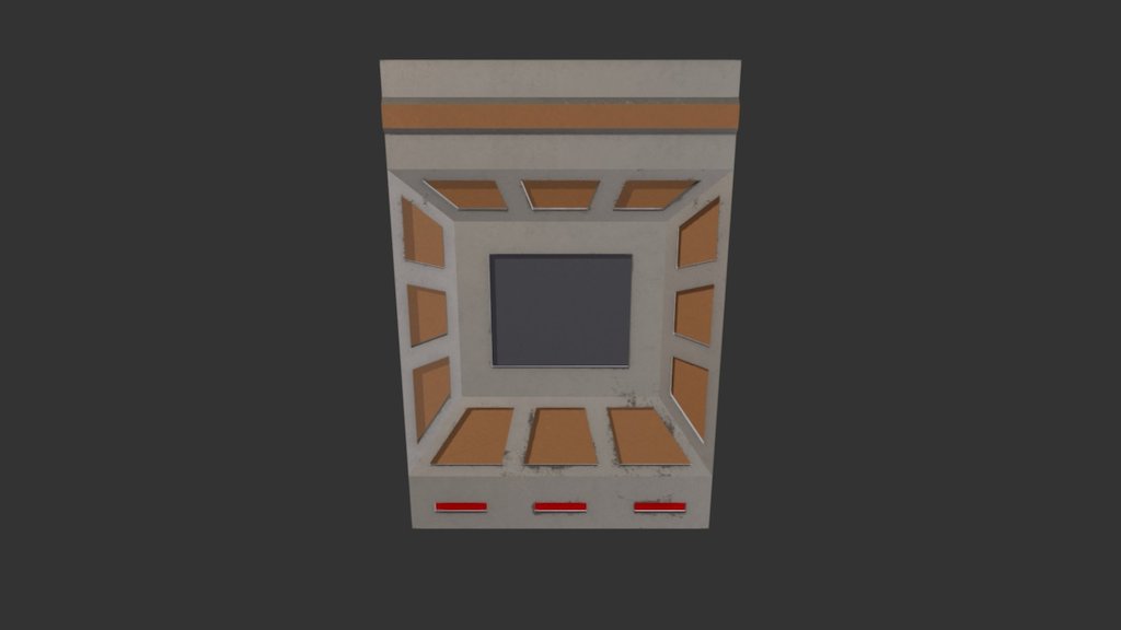 Das Station Wall 2 - 3D model by darrick10 [30ba028] - Sketchfab