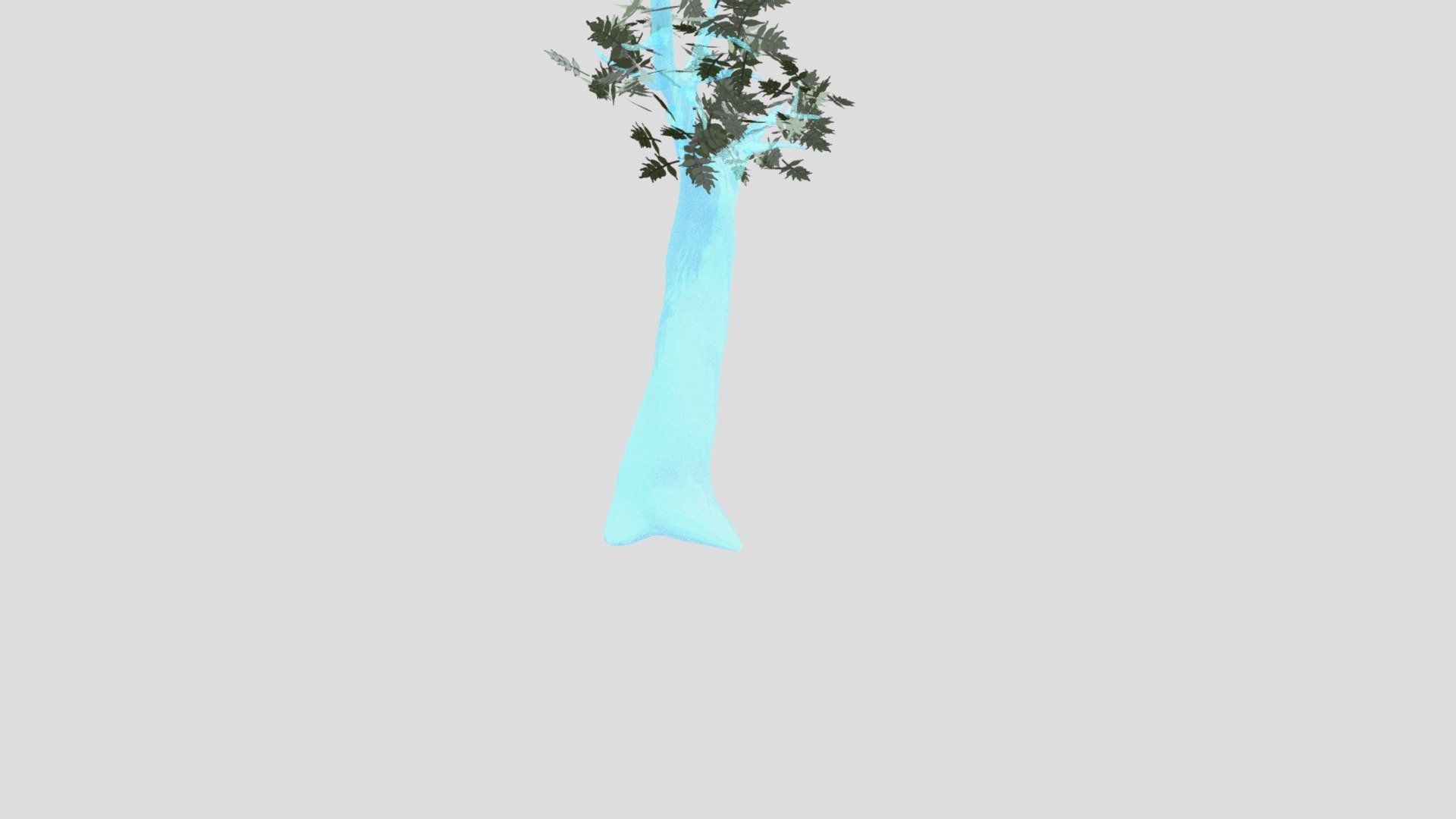 Holographic tree - Download Free 3D model by cilidon [30ba581] - Sketchfab