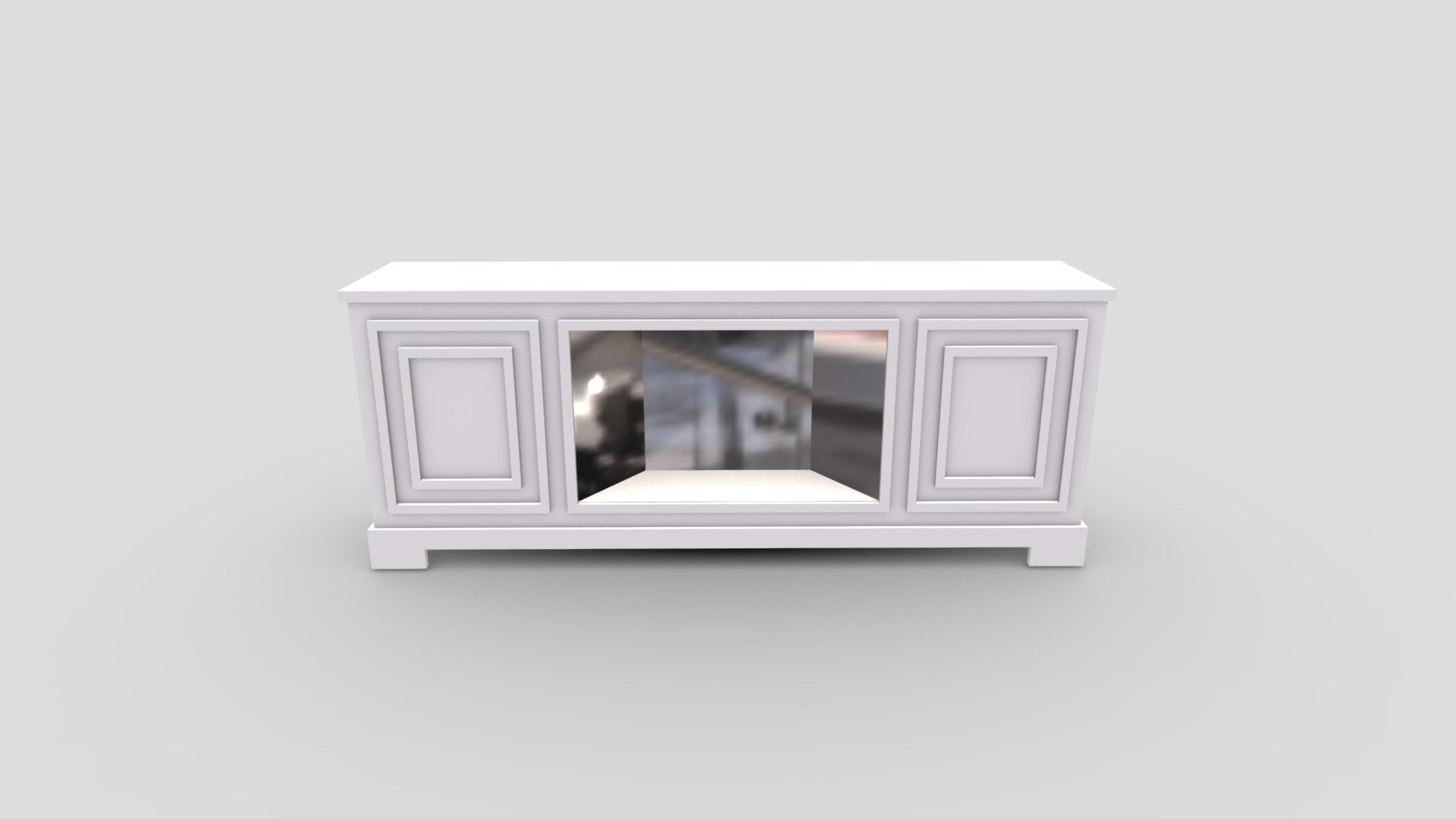 TV Set - 3D model by VDecoration [30bddeb] - Sketchfab