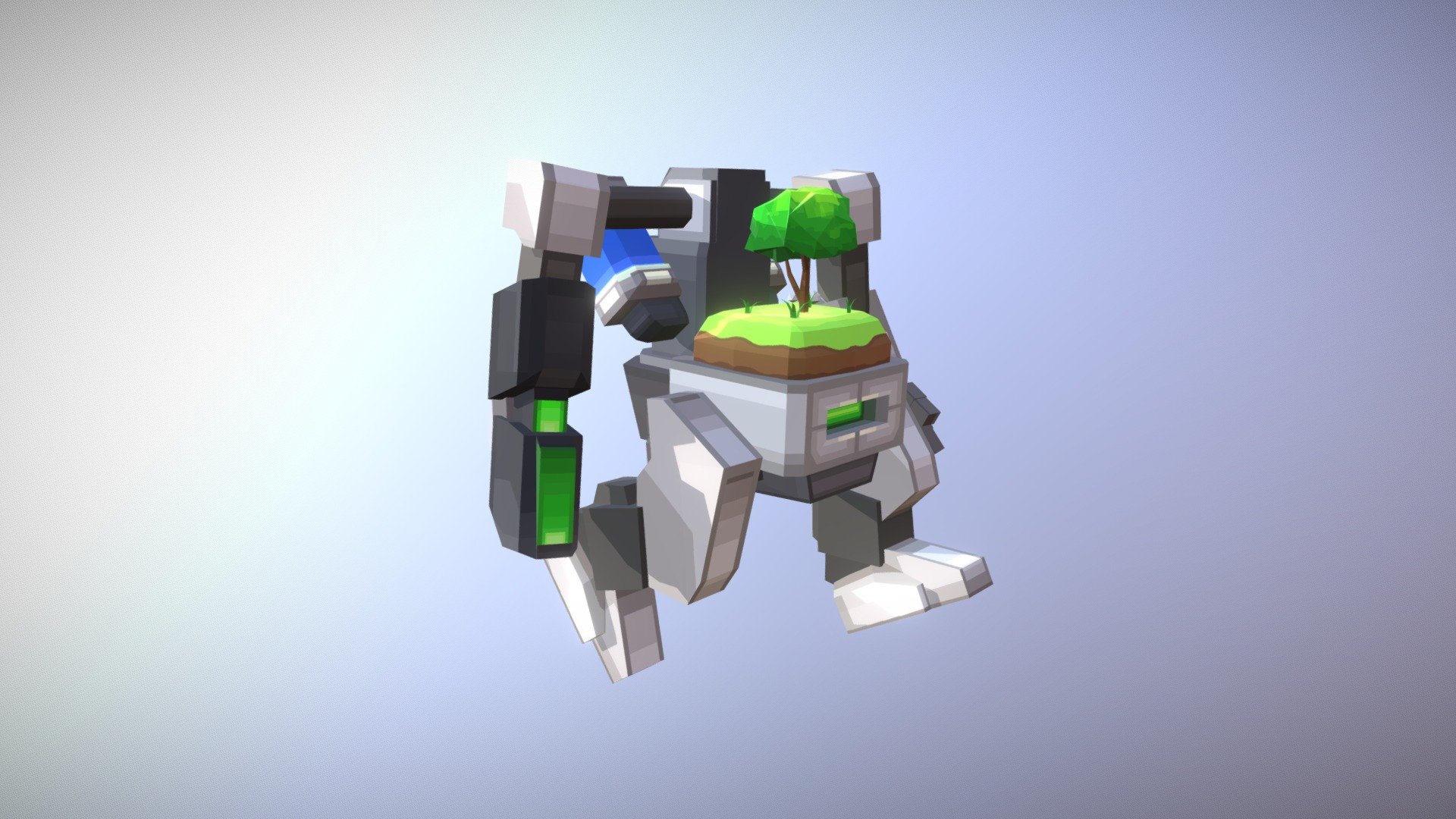Robot combat plant - 3D model by Vansxt [30be8a0] - Sketchfab
